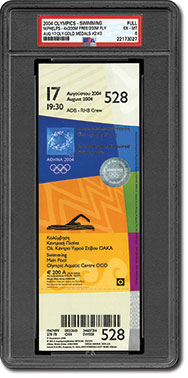 PSA Set Registry: Collecting Michael Phelps Cards, Tickets, and ...