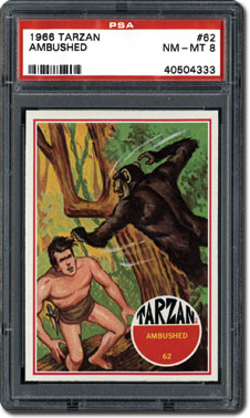 PSA Set Registry: Collecting the 1966 Philadelphia Gum Tarzan Trading ...