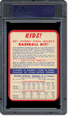 PSA Set Registry: Collecting 1953-1955 Stahl-Meyer Baseball Cards ...