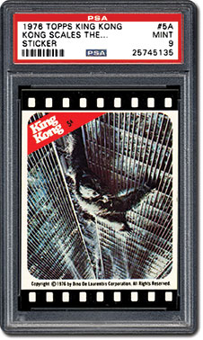 PSA Set Registry: Collecting the 1976 Topps King Kong Trading Card Set