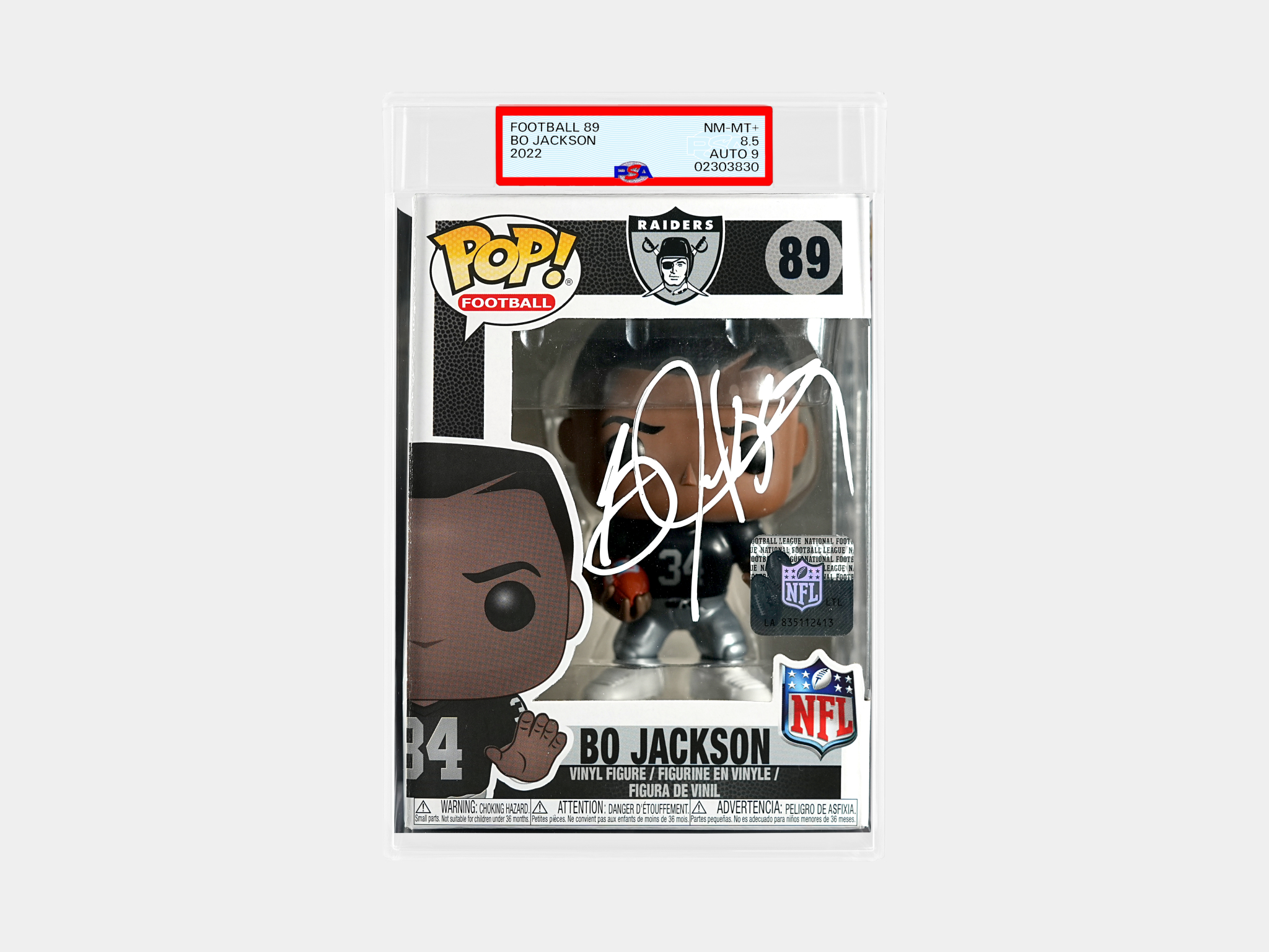 PSA Autograph Series - Bo Jackson