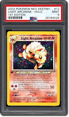 PSA Set Registry: Collecting the 2002 Pokémon Neo Destiny 1st Edition Set