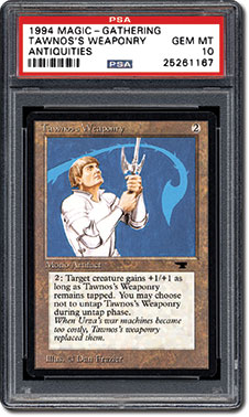 PSA Set Registry - Collecting the 1994 Magic: The Gathering Antiquities Set