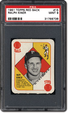 PSA Set Registry: Collecting the 1951 Topps Red and Blue Back Baseball ...