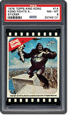 PSA Set Registry: Collecting the 1976 Topps King Kong Trading Card Set