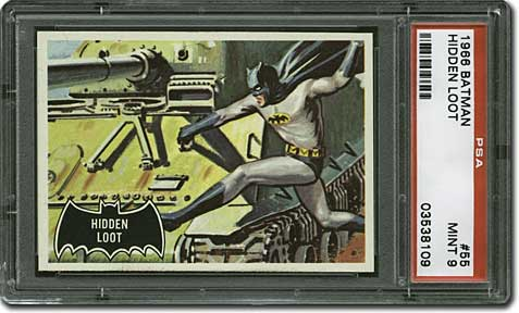 1966 Topps Batman Trading Card Sets - Black Bat, A Series, B Series