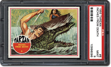 PSA Set Registry: Collecting the 1966 Philadelphia Gum Tarzan Trading ...