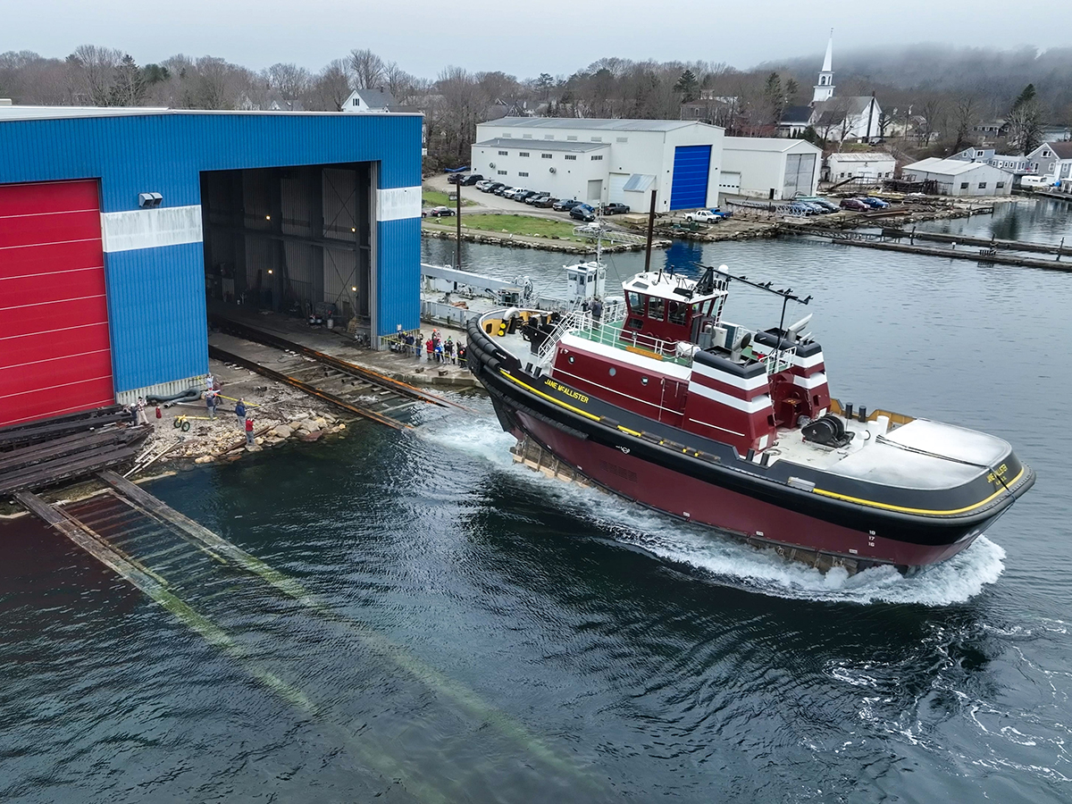McAllister Towing - Launching of the Jane McAllister