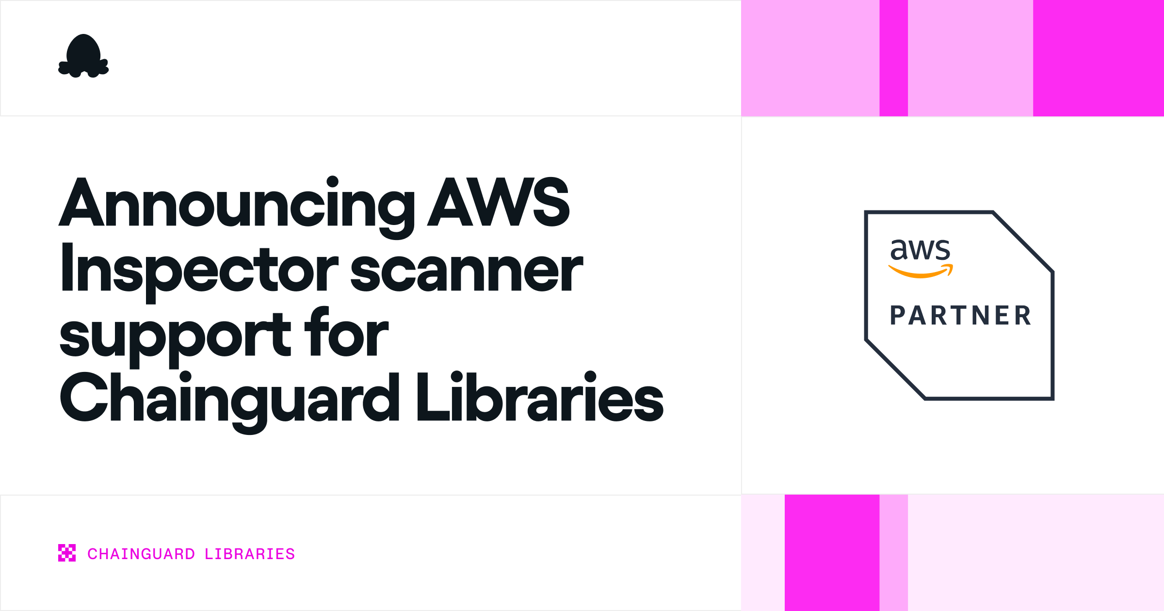 Announcing AWS Inspector scanner support for Chainguard Libraries