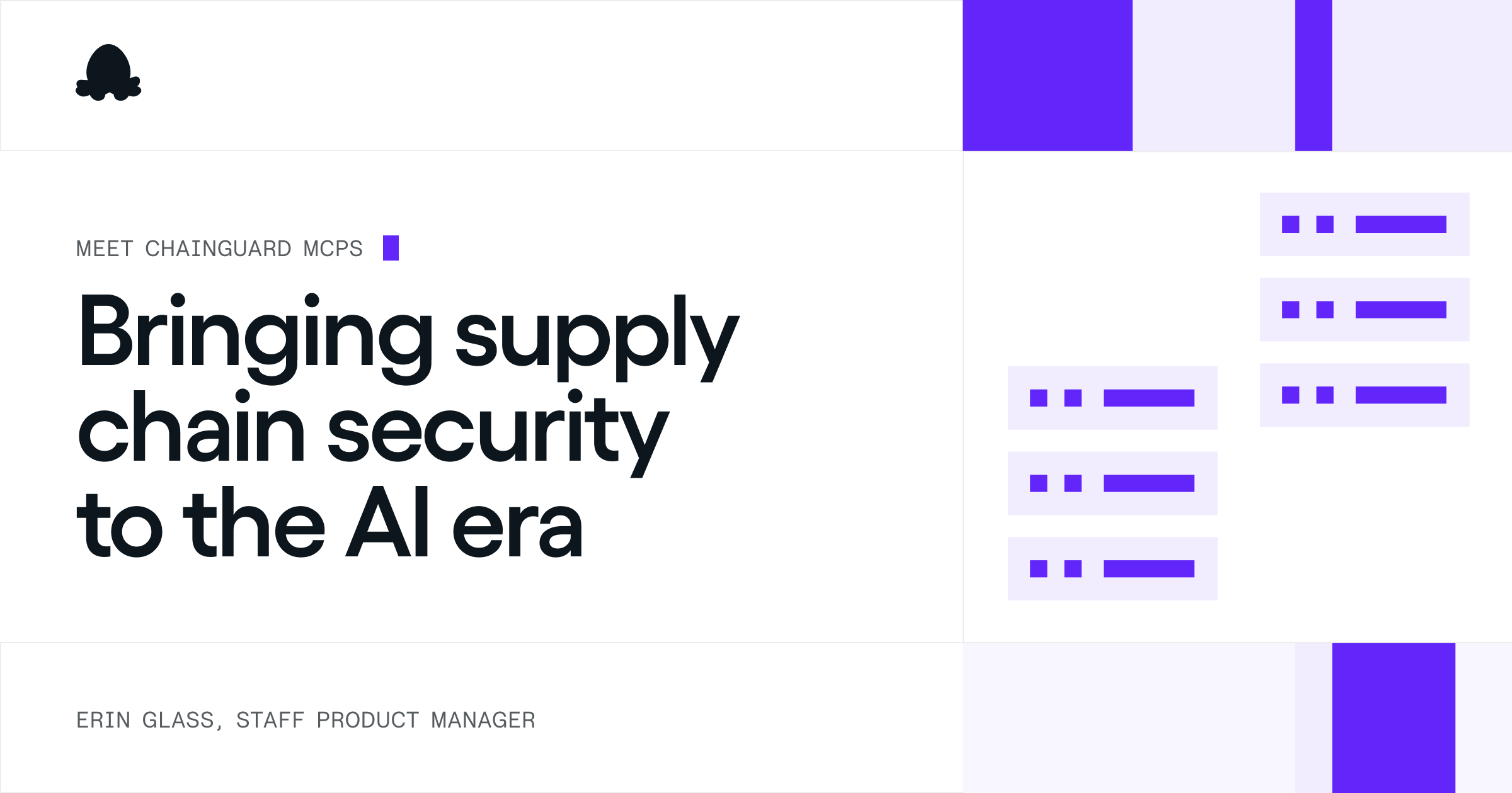 Meet Chainguard MCPs: Bringing supply chain security to the AI era