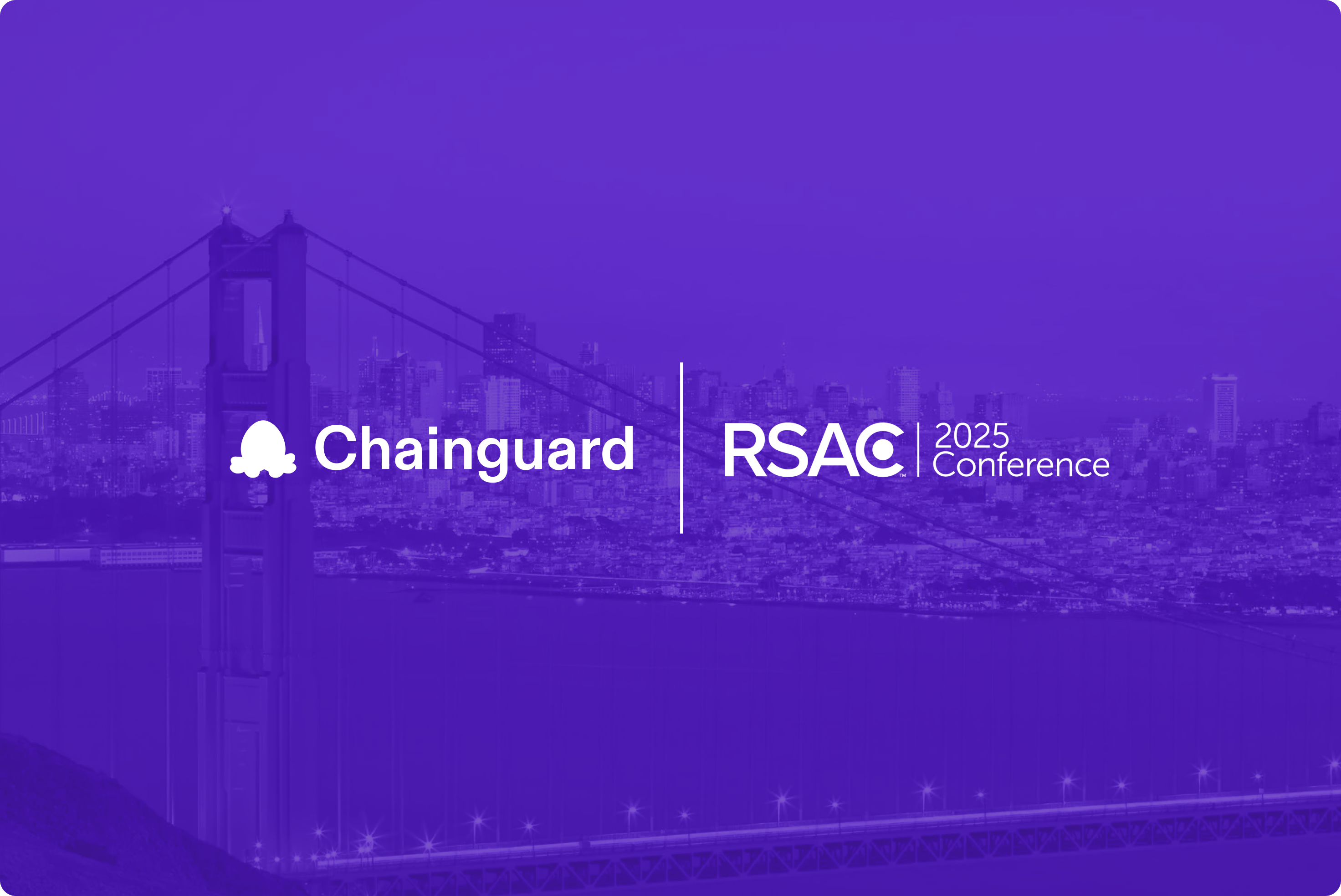 Meet Chainguard at RSA 2025 in San Francisco on April 28-May 1