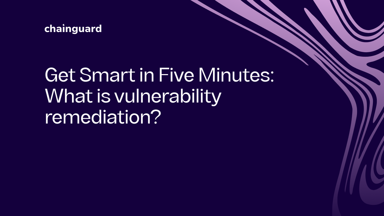 Get Smart in 5 Minutes: Vulnerability remediation unveiled