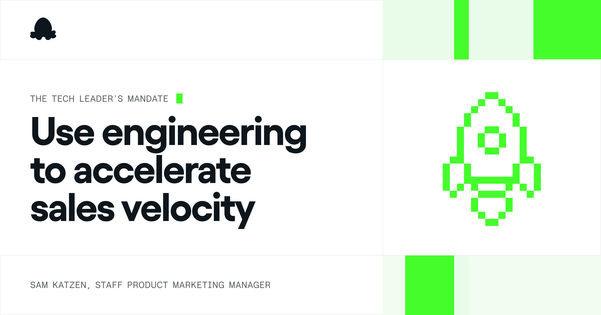 The tech leader’s mandate: Use engineering to accelerate sales velocity