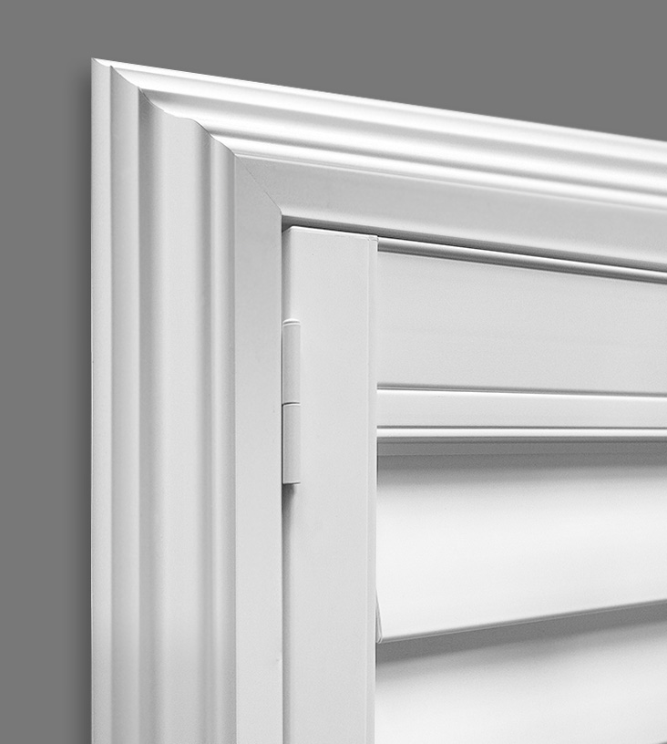 Eclipse Polyresin Window Shutters