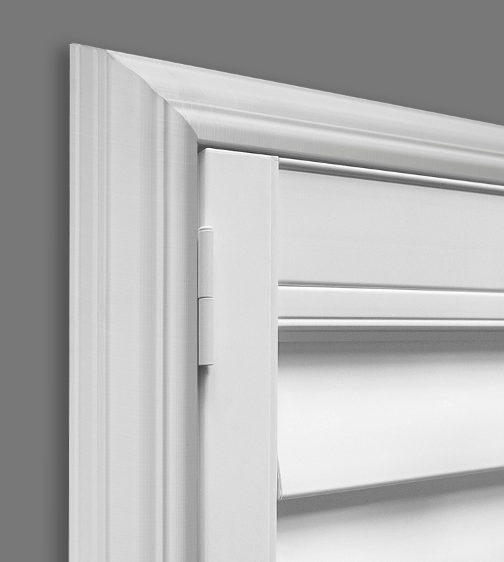 Eclipse Polyresin Window Shutters