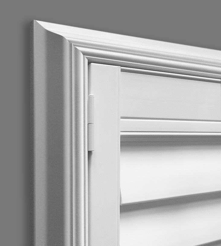 Eclipse Polyresin Window Shutters