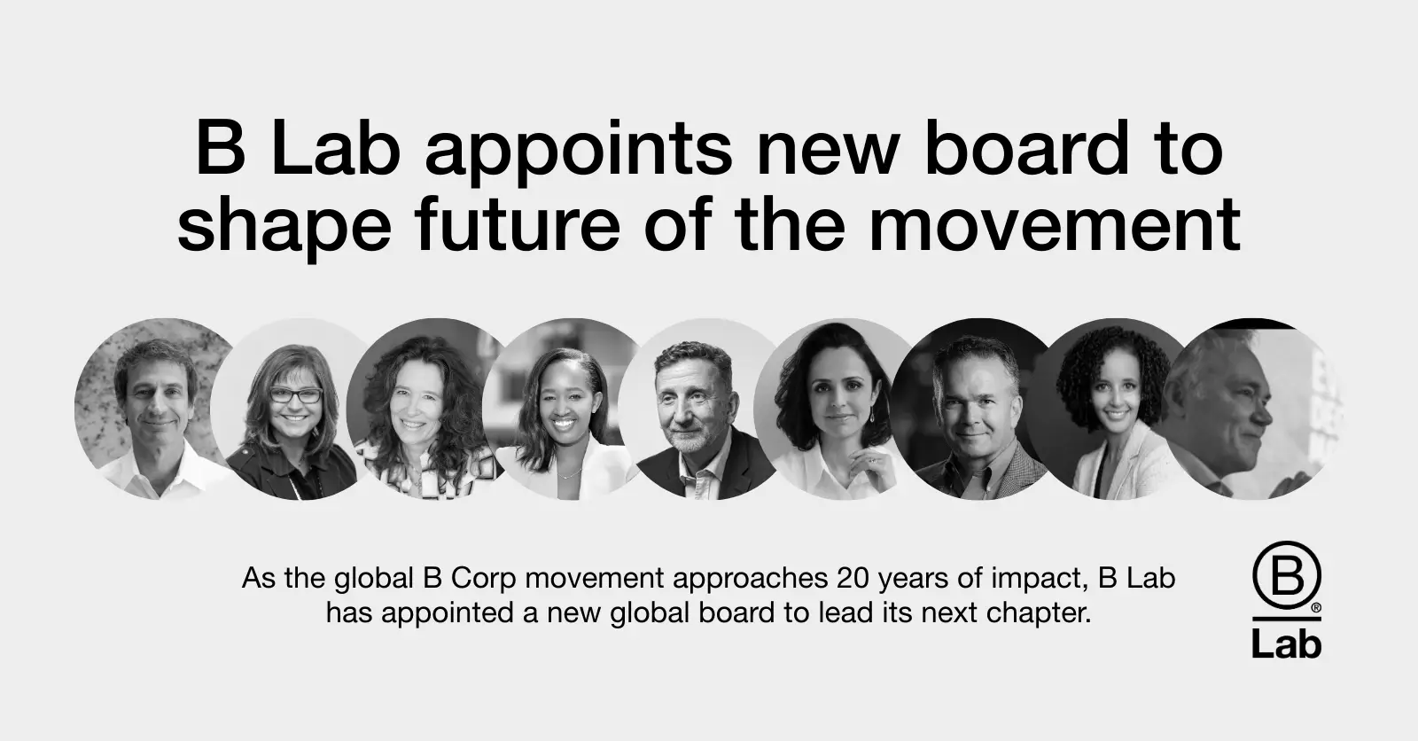 B Lab appoints new board to shape future of the movement