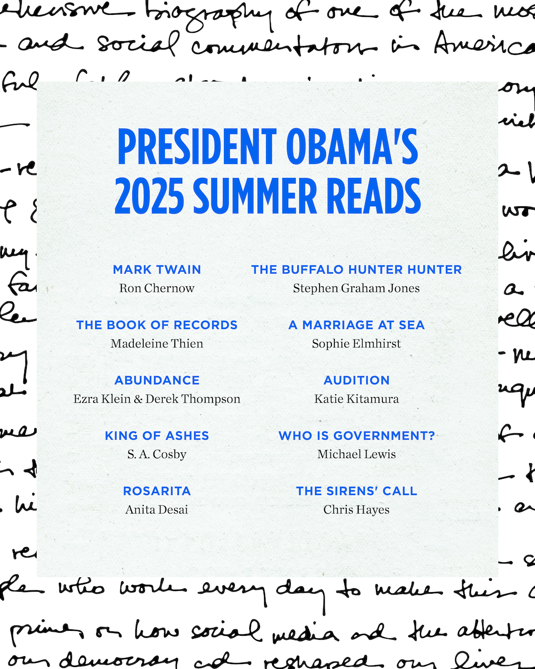 Obama picks | The Obama Foundation