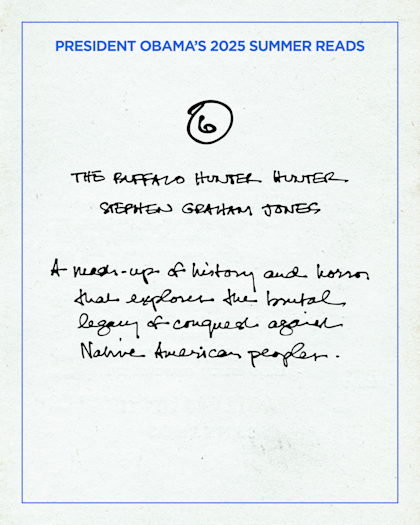 President Obama’s favorite books of the summer | The Obama Foundation