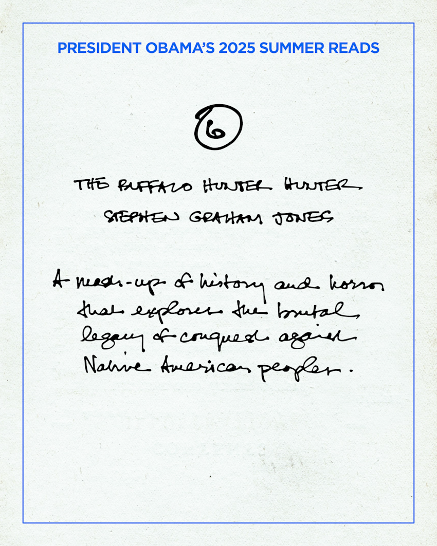 President Obama’s favorite books of the summer | The Obama Foundation