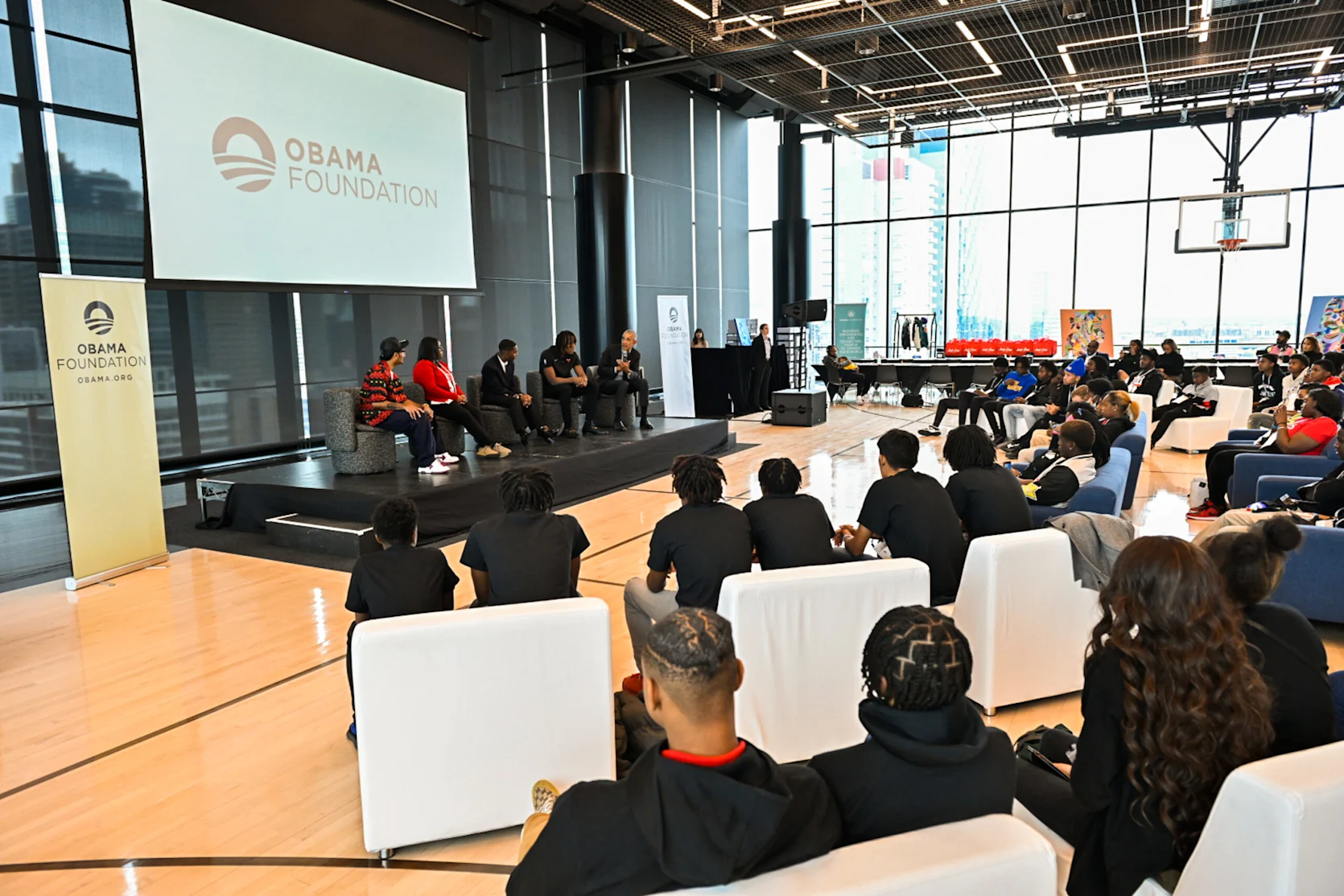 The Obamas return home to support Chicago’s youth | The Obama Foundation