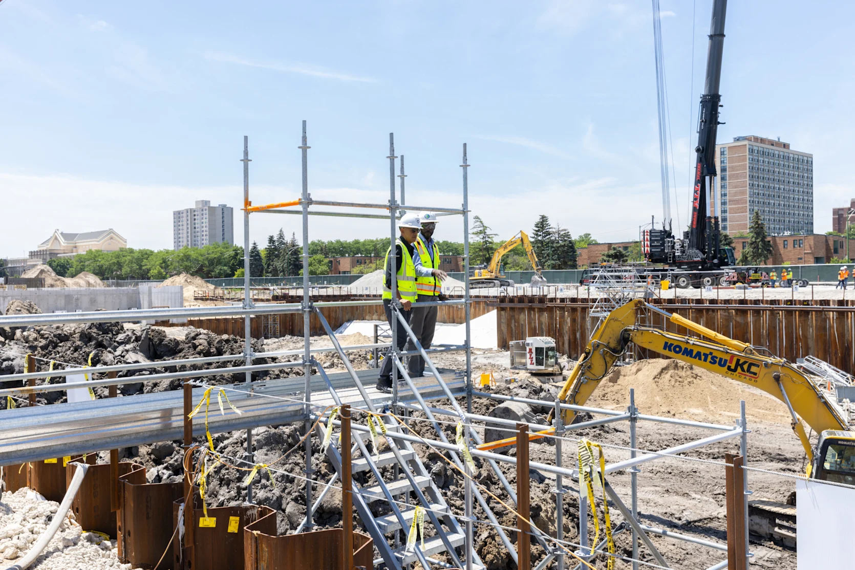 Construction update June 2022: President Obama stops by | The Obama ...
