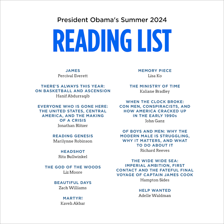 President Obama’s favorite books and music of the summer | The Obama ...
