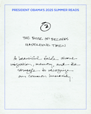 President Obama’s favorite books of the summer | The Obama Foundation