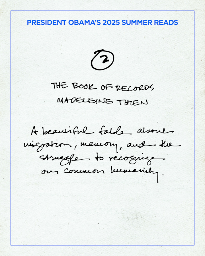 President Obama’s favorite books of the summer | The Obama Foundation