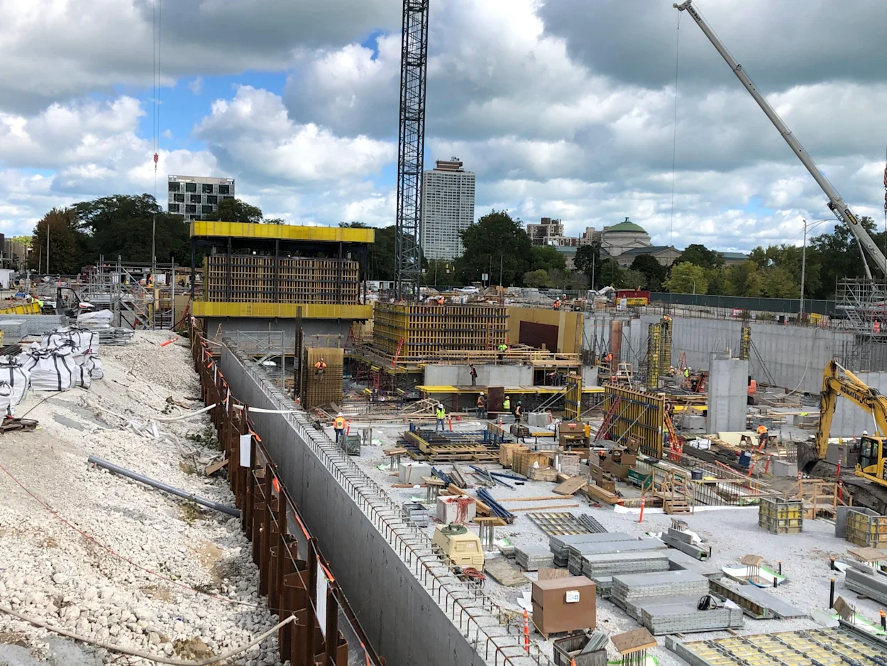 Construction update Aug. 2021: Roadway improvements begin | The Obama ...