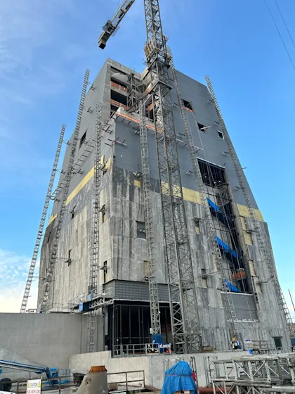 Construction update Nov. 2024: steel, stone, and art | The Obama Foundation