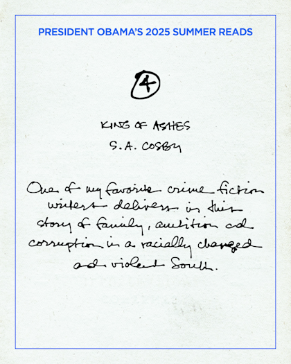 President Obama’s favorite books of the summer | The Obama Foundation