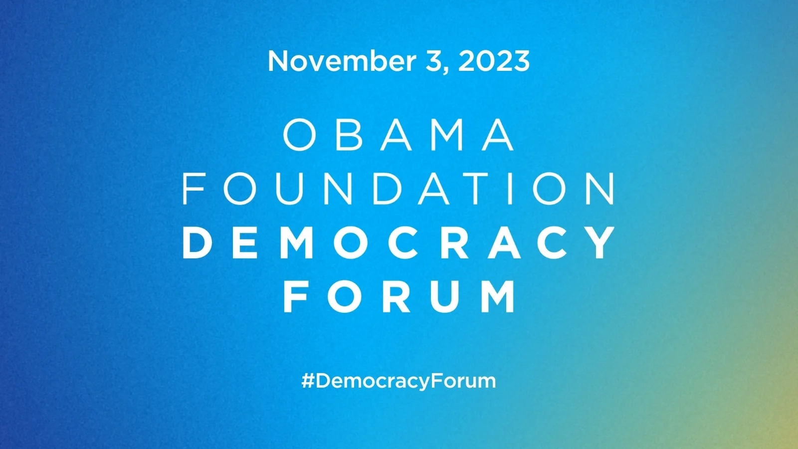 Defending democracy stories | The Obama Foundation