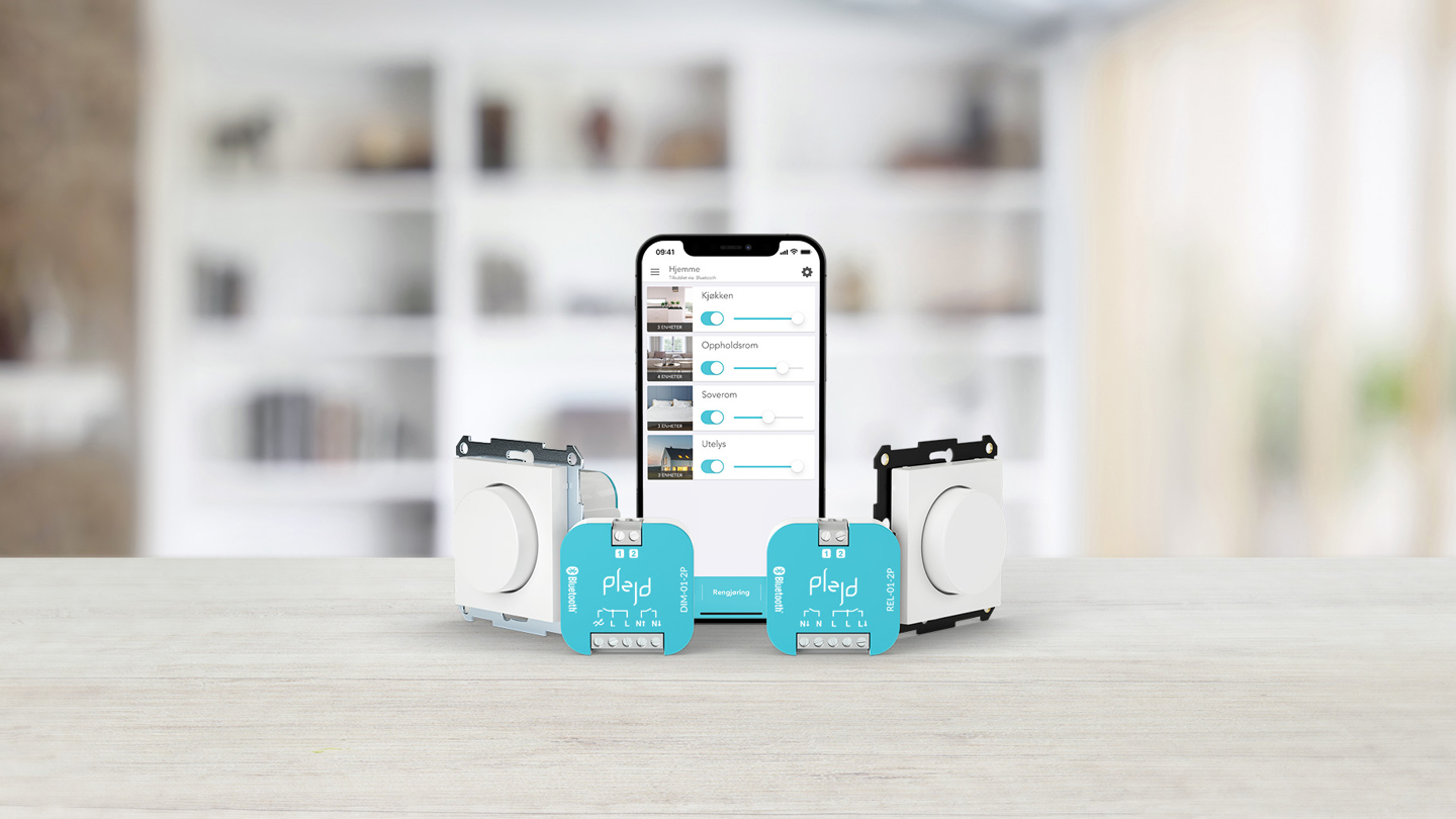 Plejd for elektrikere – Downlight, dimmer og termostat | Berggård Amundsen