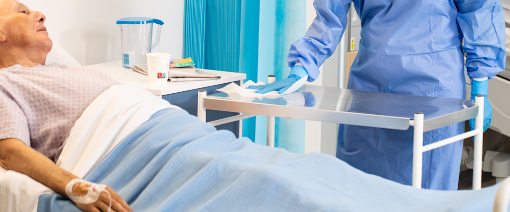 Decontaminating surfaces after a procedure matters | GAMA Healthcare