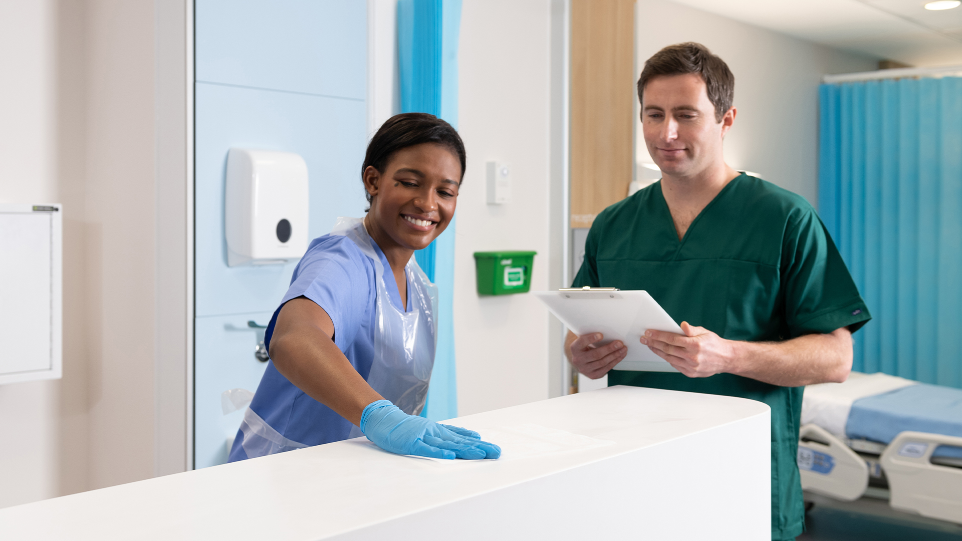 Evidence that environmental hygiene is important from Clean Hospitals ...
