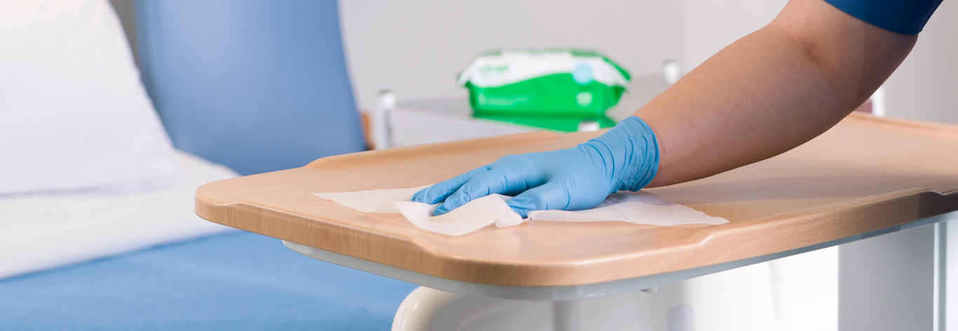 GAMA Healthcare News | Wiping out MRSA using Clinell “green” wipes