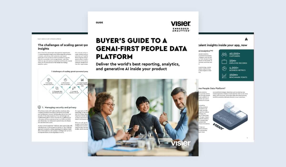 GenAI-First People Data Platform Buyer's Guide | Visier
