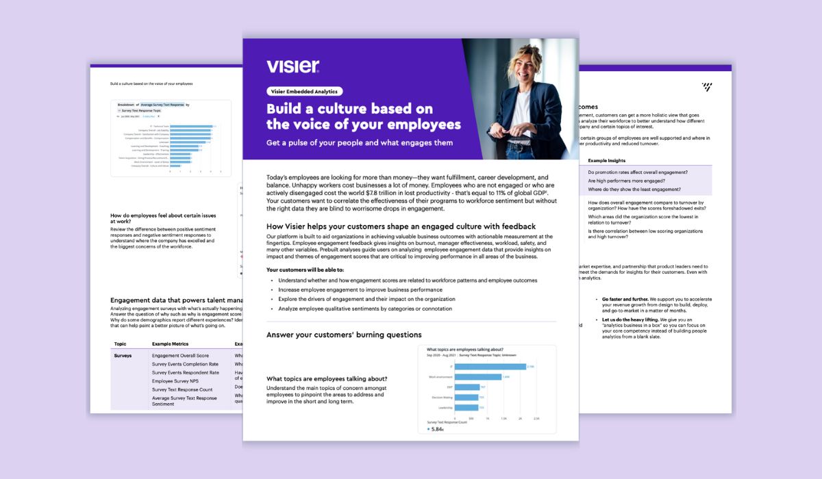 How People Analytics Enhance Employee Engagement Software | Visier