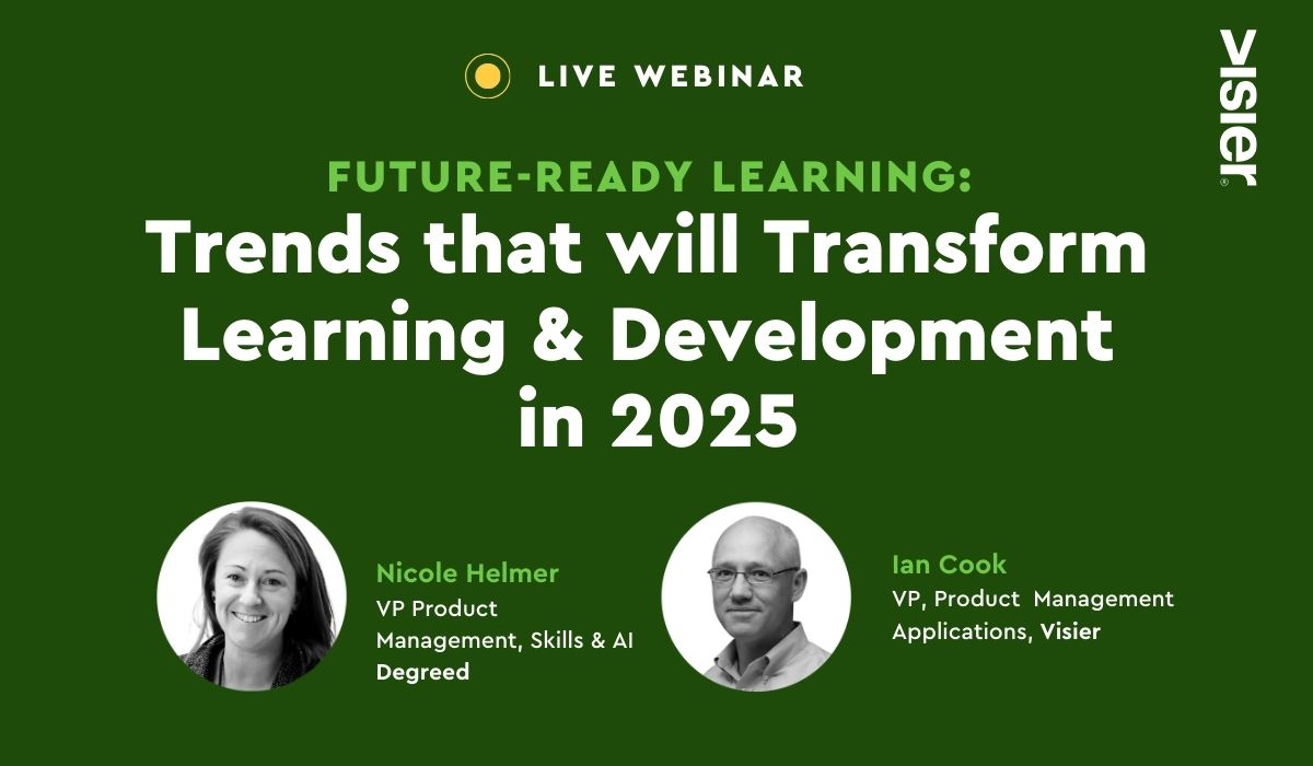 Future-Ready Learning: Trends that will Transform Learning & Development in 2025 | Visier