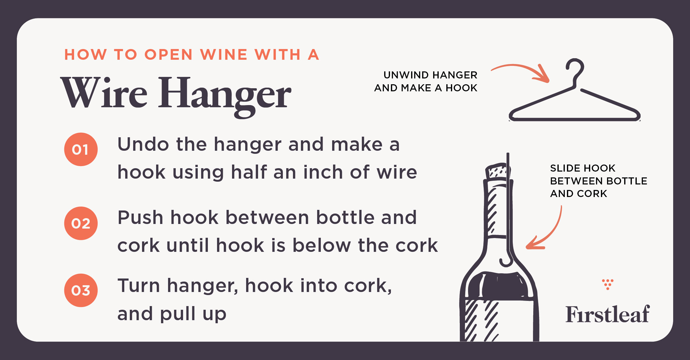 How to Open Wine Without a Wine Opener Wine School Firstleaf
