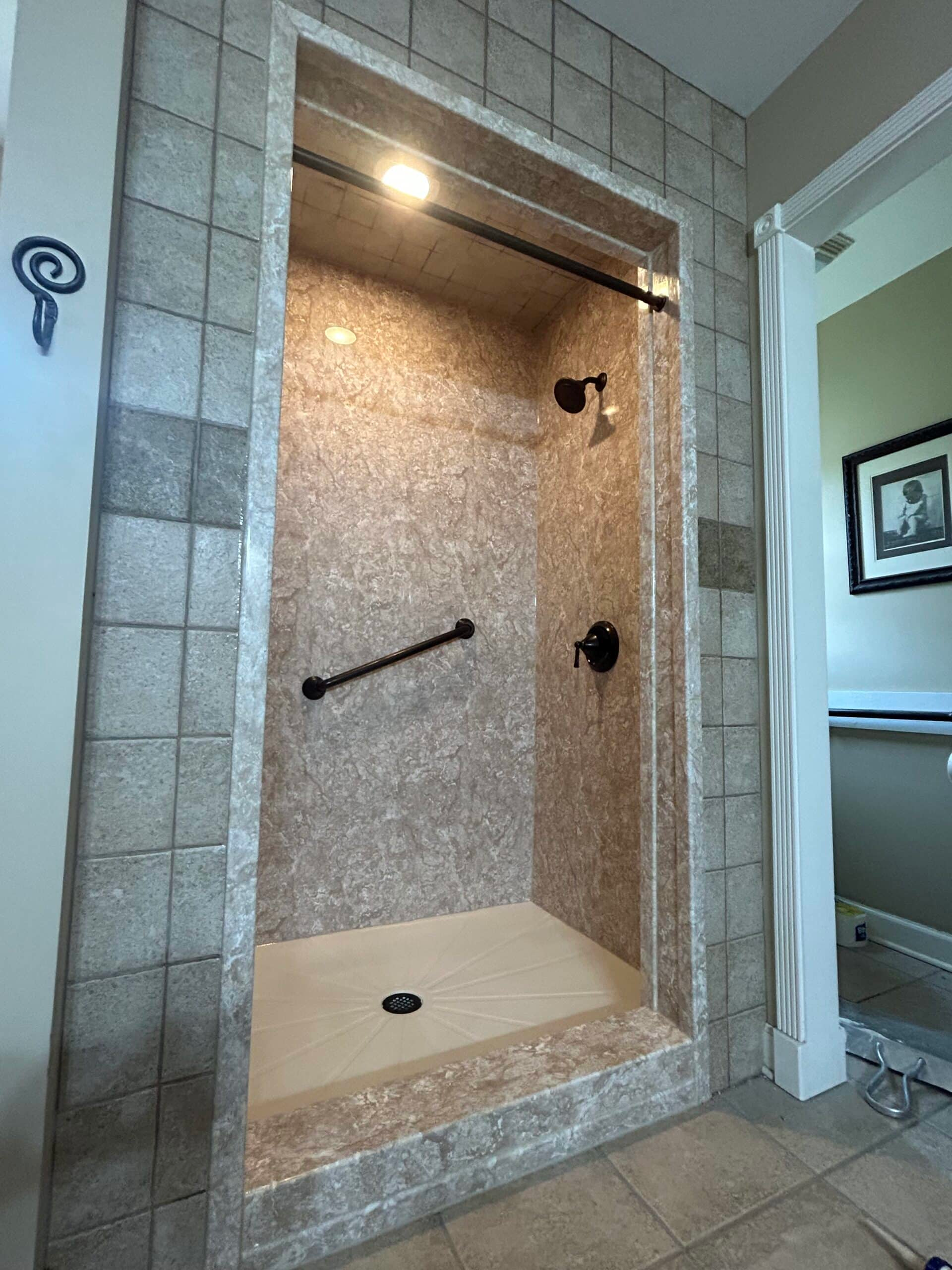 Project Spotlight: Acrylic Walk-In Shower Remodel for Chattanooga Bathroom