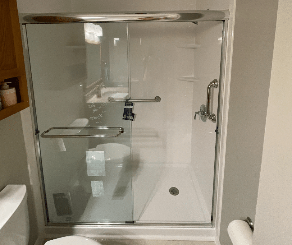 Project Spotlight: Alabaster White Walk-In Shower in Cincinnati, OH