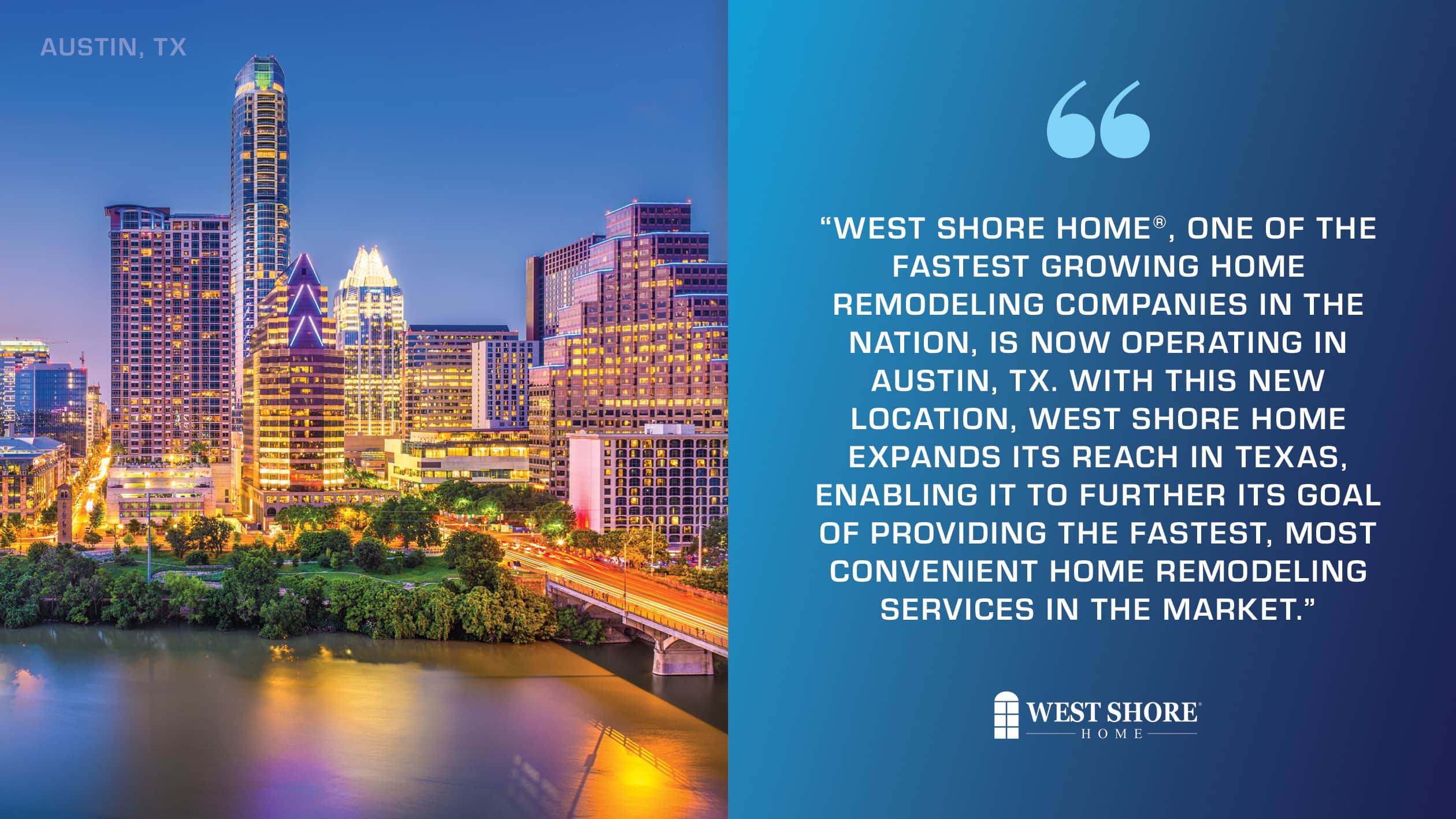 West Shore Home Opens Second Location in Texas with New Office and ...