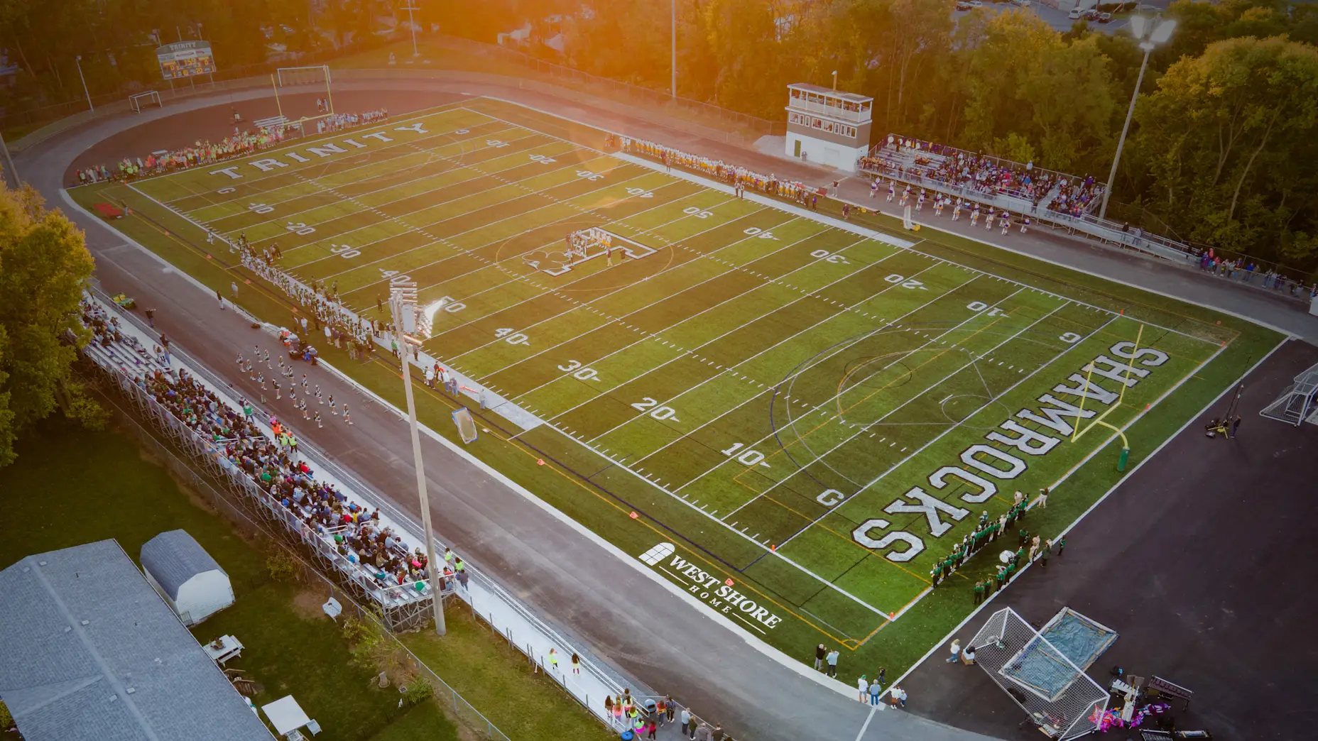 West Shore Home Sponsors Trinity High School Field Renovation