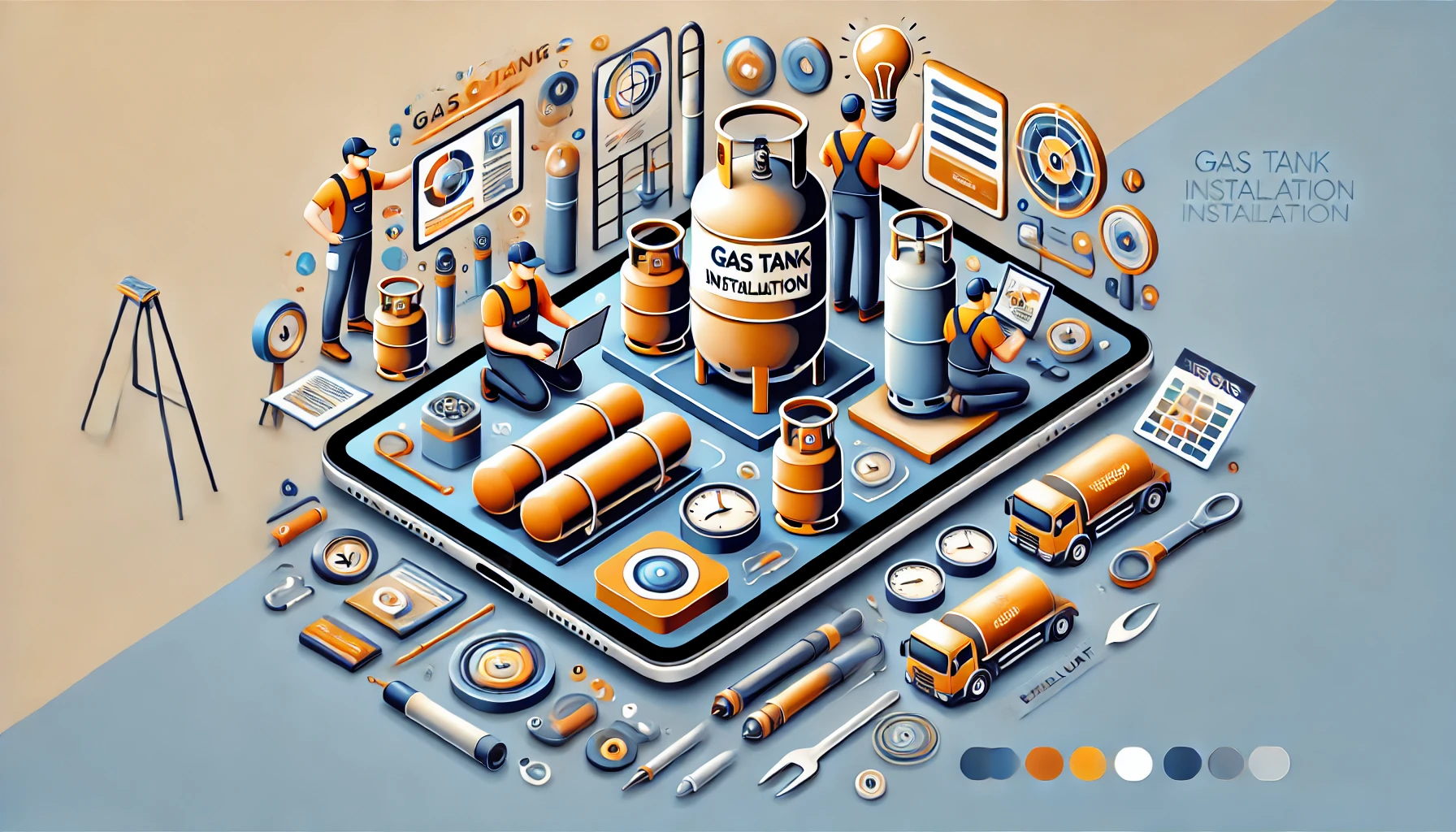 Administración de Gas LP | Instagas | Instalación de Tanques de Gas LP