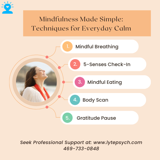 Mindfulness Made Simple: Techniques for Everyday Calm at Lyte ...