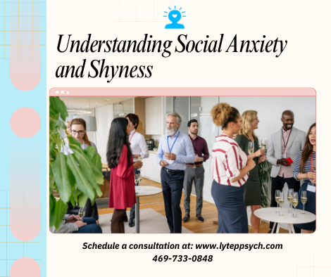 Social Anxiety vs. Shyness: What’s the Difference? at Lyte Psychiatry ...