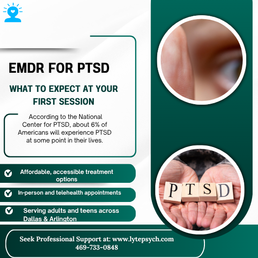 EMDR for PTSD: What to Expect at Your First Session at Lyte Psychiatry ...