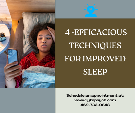 Overcoming Sleep Anxiety: 4 Efficacious Techniques for Improved Sleep ...